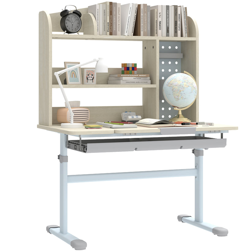 Kids Desk, Study Desk for Kids Height Adjustable with Tilt-Desktop ...